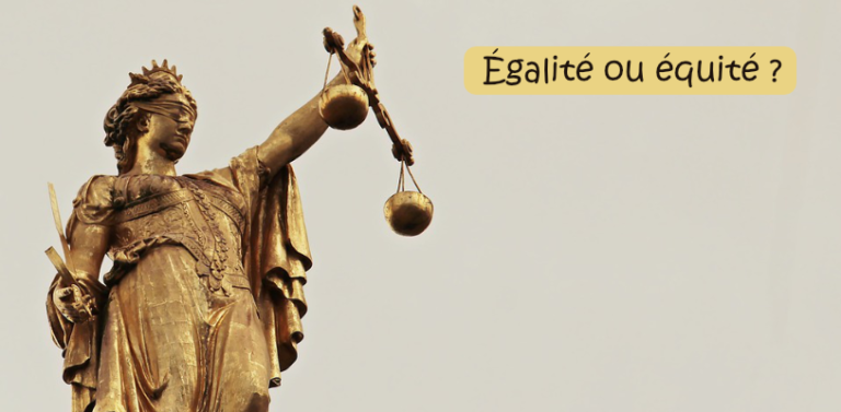 Égalité ou équité dans les apprentissages